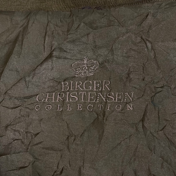 Rare!! Birger Christensen Collection Jacket Real Leat… - Gem