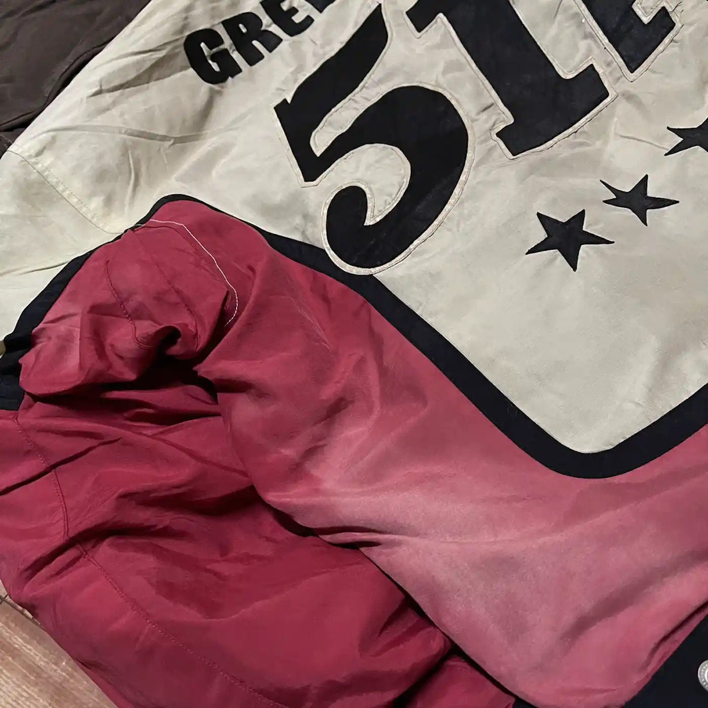 Vintage GREEDY Racing Jacket Biker - Etsy