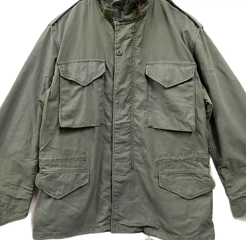 Vintage Alpha Industries M65 Field Jacket Size Xlarge - Etsy