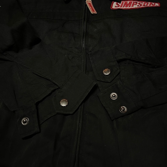Vintage SIMPSON RACING jacket bomber riding - Gem