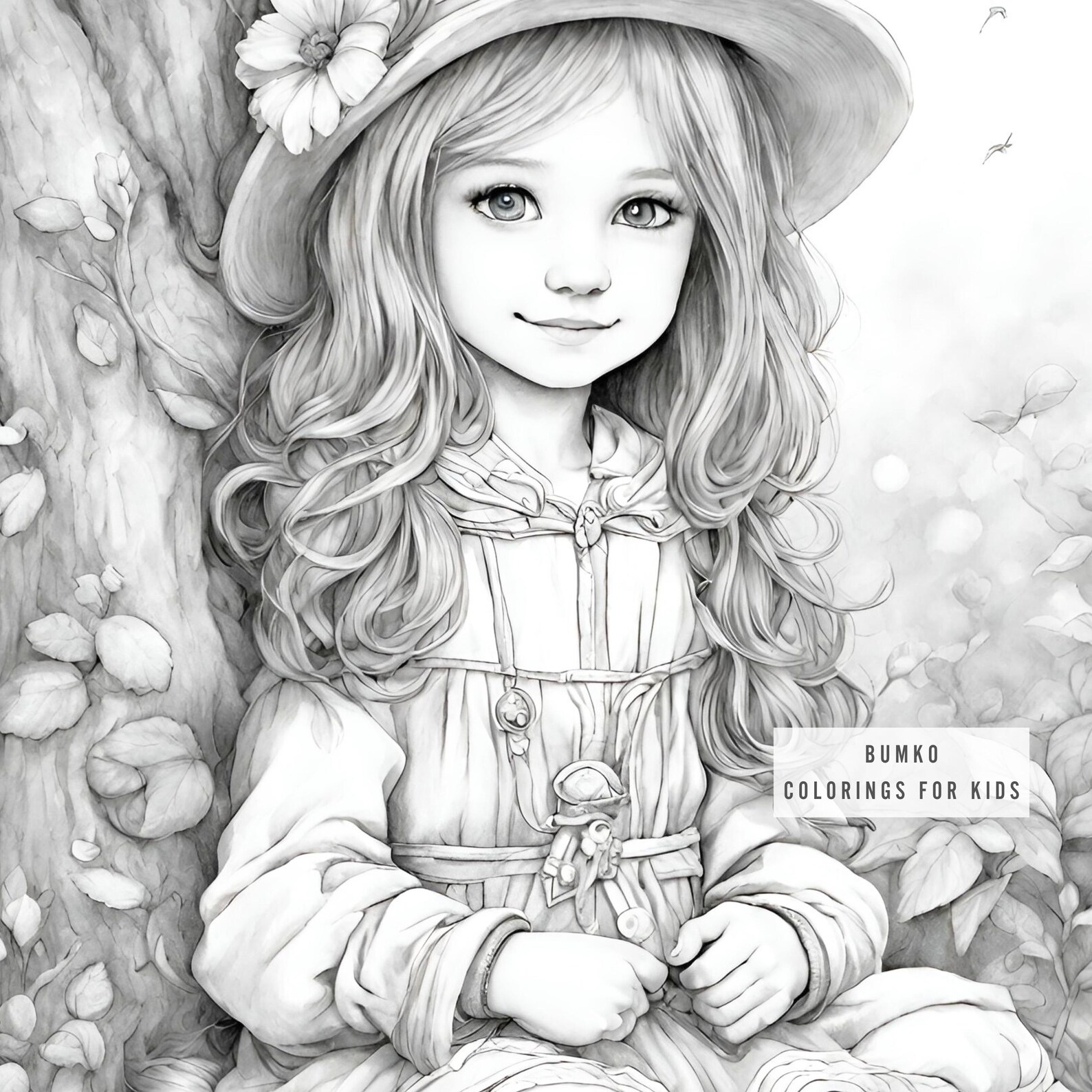 51 Cute Coloring Pages for Kids BUMKO Printable Pages - Etsy