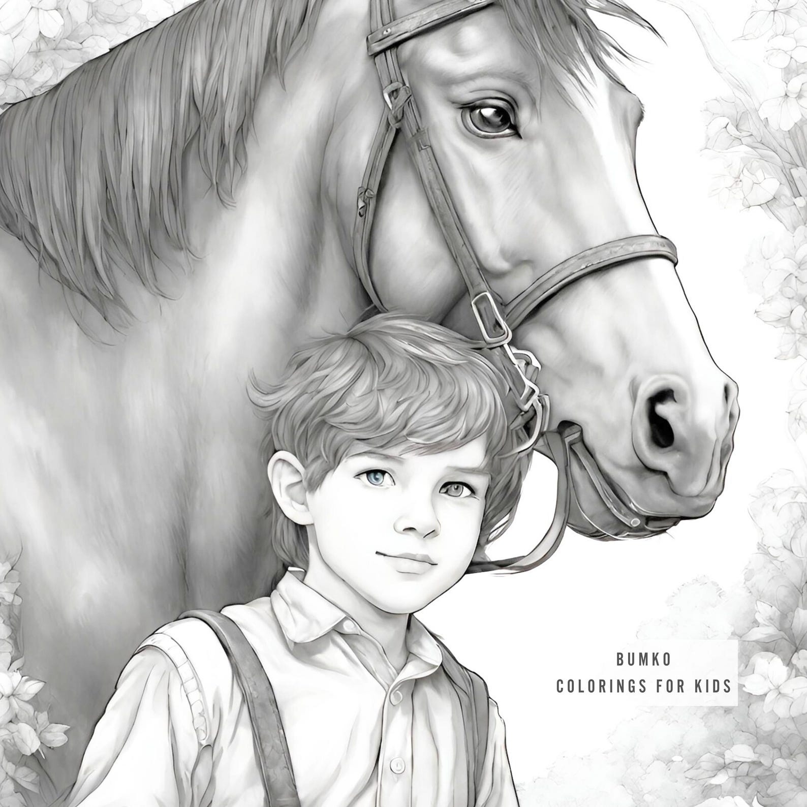 51 Cute Coloring Pages for Kids BUMKO Printable Pages - Etsy