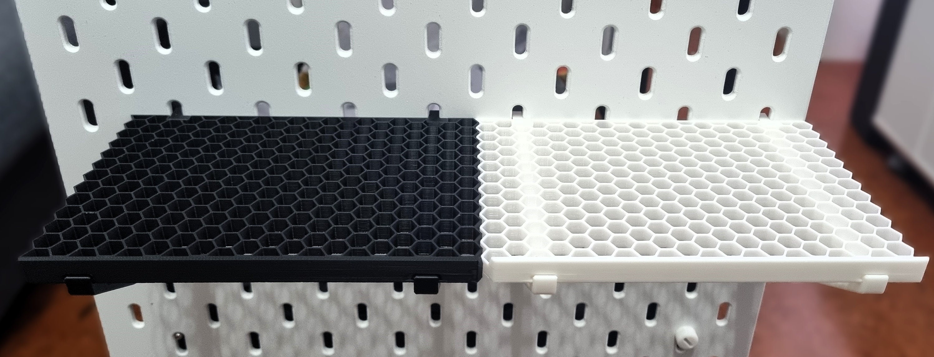 IKEA SKADIS Shelf Expandable 3D Printing Shelf Different Colors ...