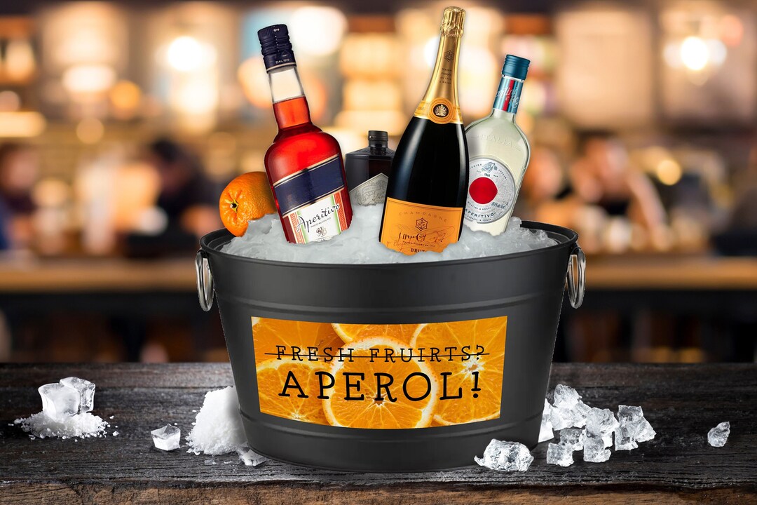 Personalized Drink Cooler APEROL for Your Wedding or as a - Etsy