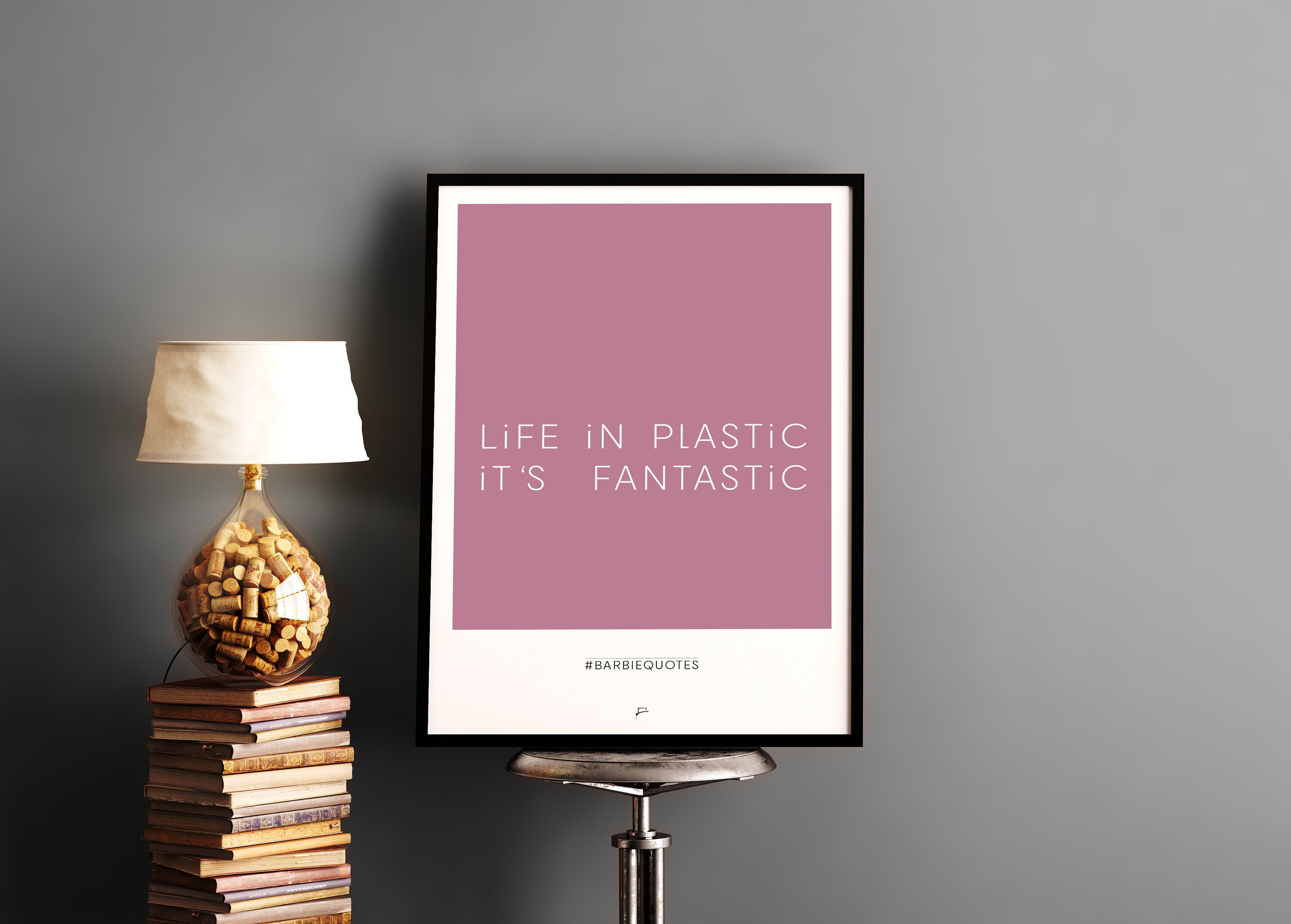 BARBIE POSTER Life in Plastic... as Wall Decoration. Certainly - Etsy