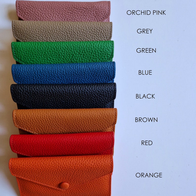 LILY - Personalized Leather Women Wallet - Monogrammed Wallet ...