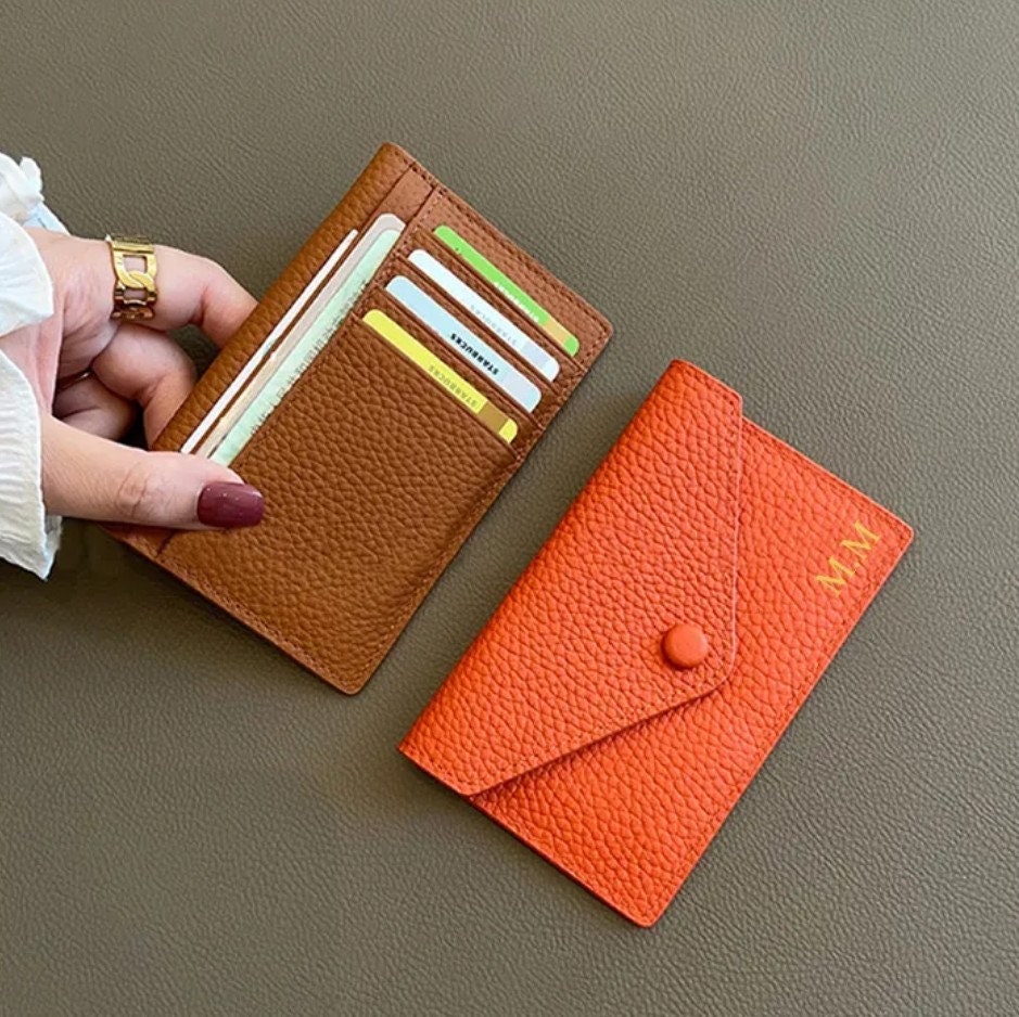 LILY - Personalized Leather Women Wallet - Monogrammed Wallet ...