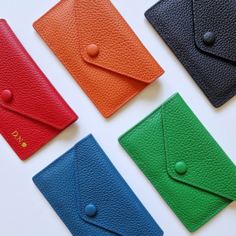 LILY - Personalized Leather Women Wallet - Monogrammed Wallet ...