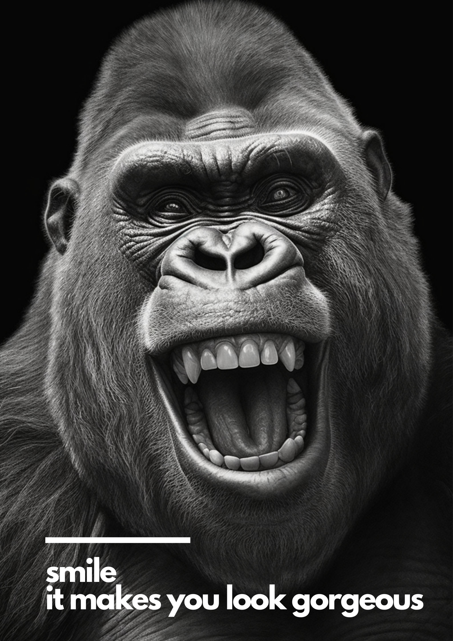Gorilla Smile