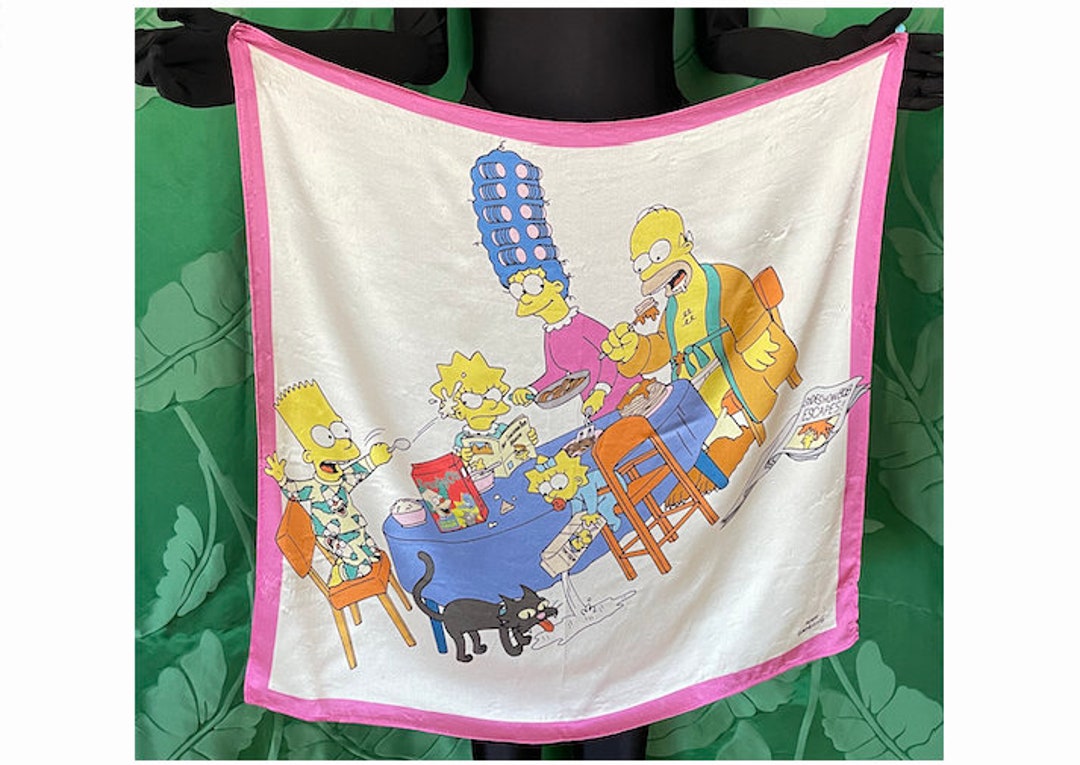 Vintage Iceberg Simpson Scarf - Etsy UK