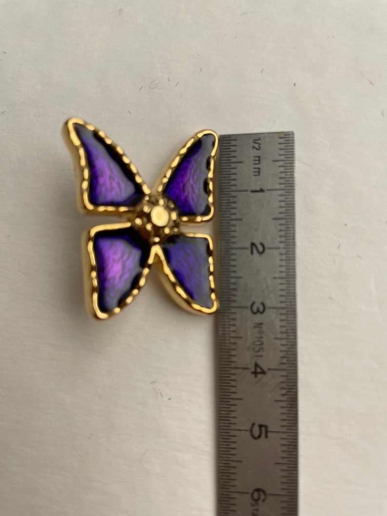 Broche Pin Papillon Yves Saint Laurent 90s - Etsy