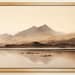 Panoramic Wall Art, Mountain Landscape Painting, Instand Download - Etsy