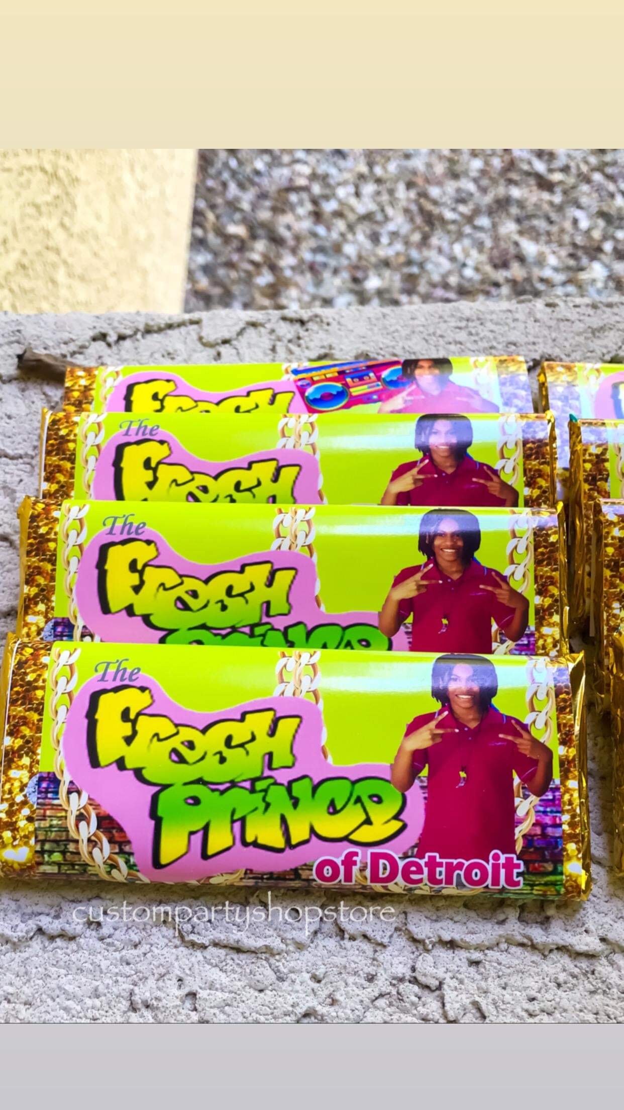 The Fresh Prince Party Favors , Fresh Prince Birthday Party Favors ...