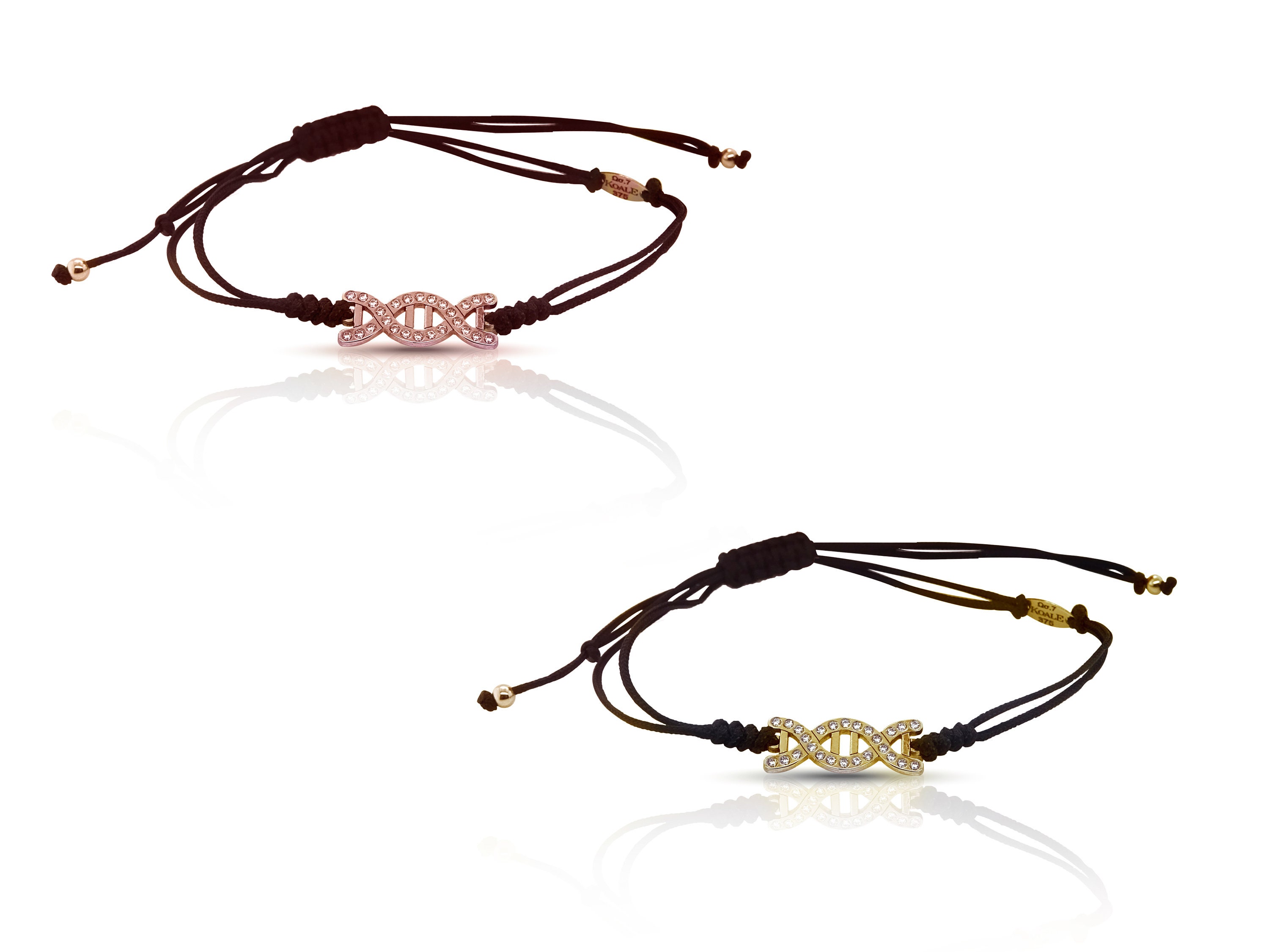 Solid Gold DNA Bracelet, DNA Jewel, Science Jewel, Biology Student Gift ...