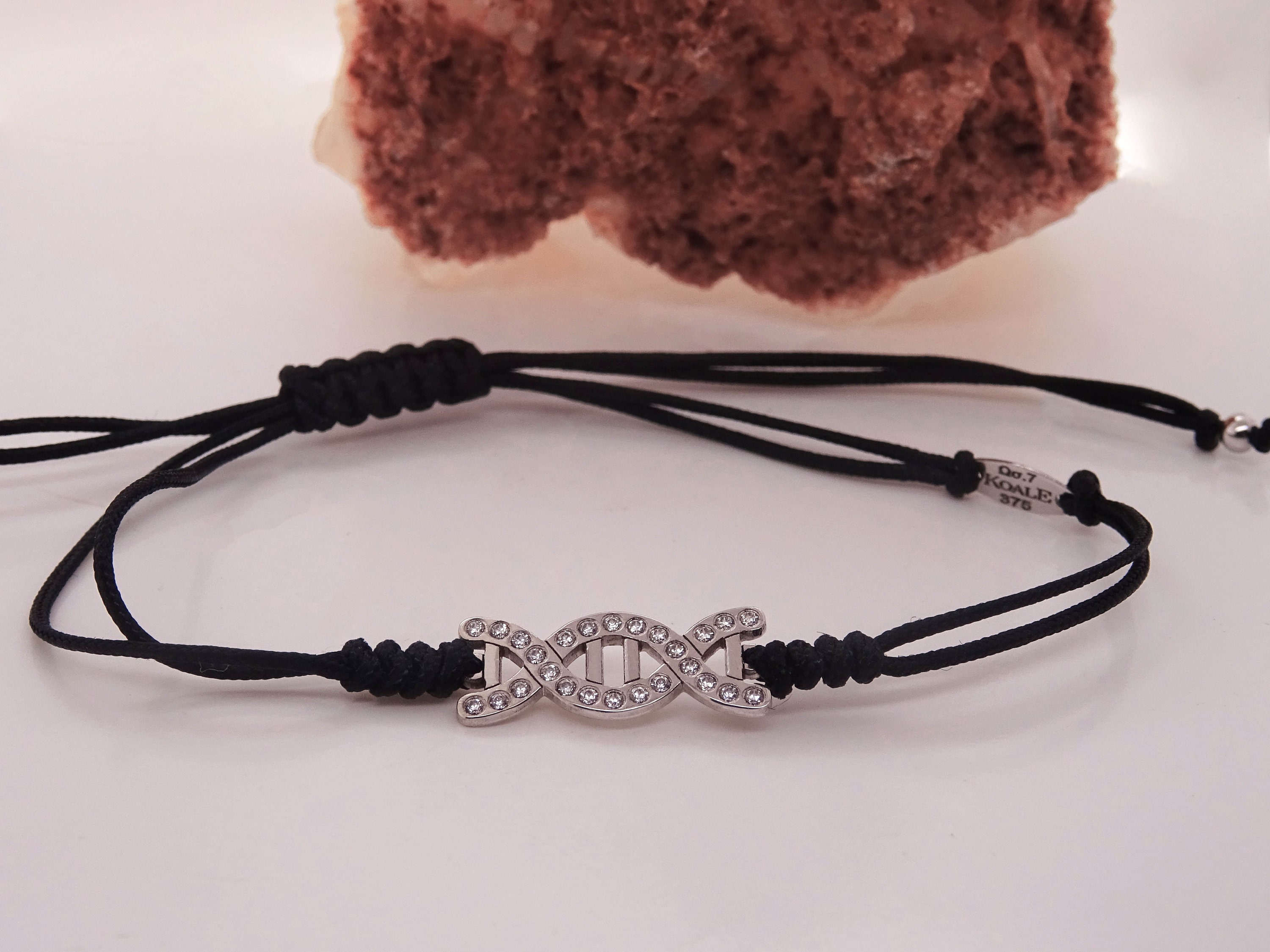 Solid Gold DNA Bracelet, DNA Jewel, Science Jewel, Biology Student Gift ...