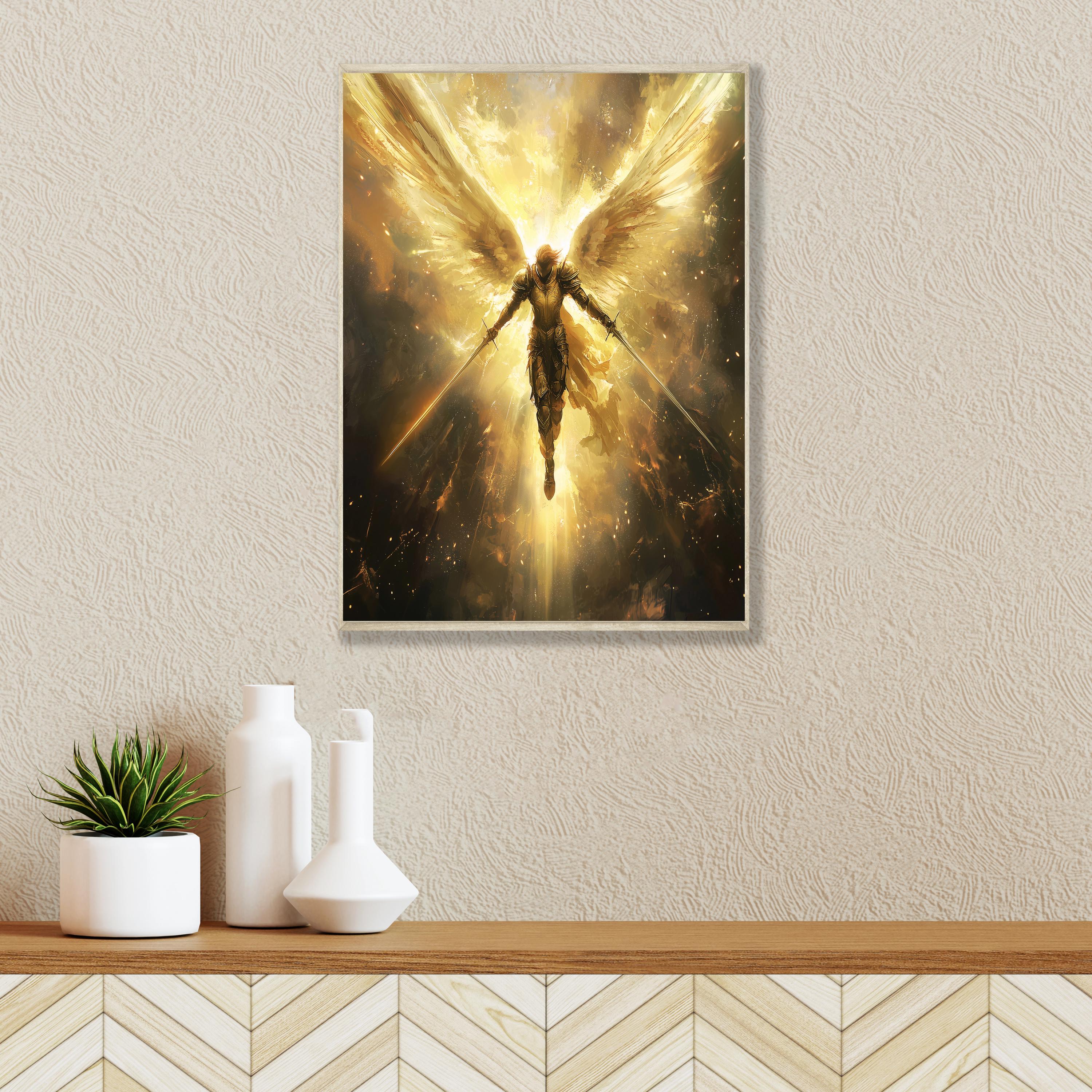 Archangel Michael Warrior of God and His Two Swords to Download ...