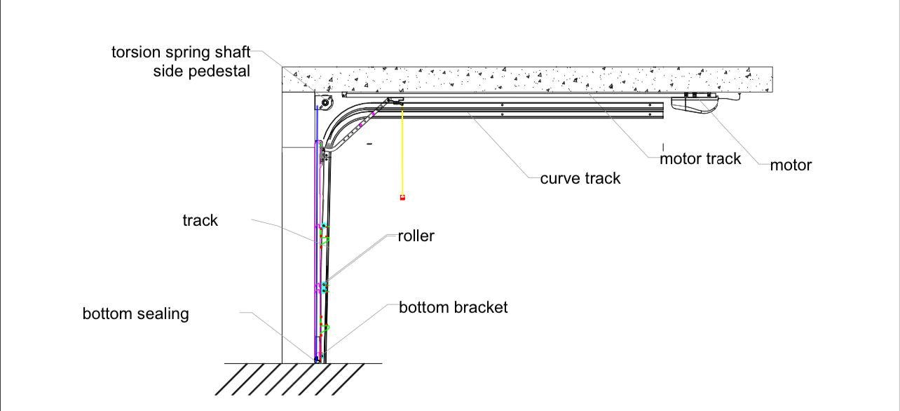 Custom Pass Thru Garage Door for the Kitchen - Etsy