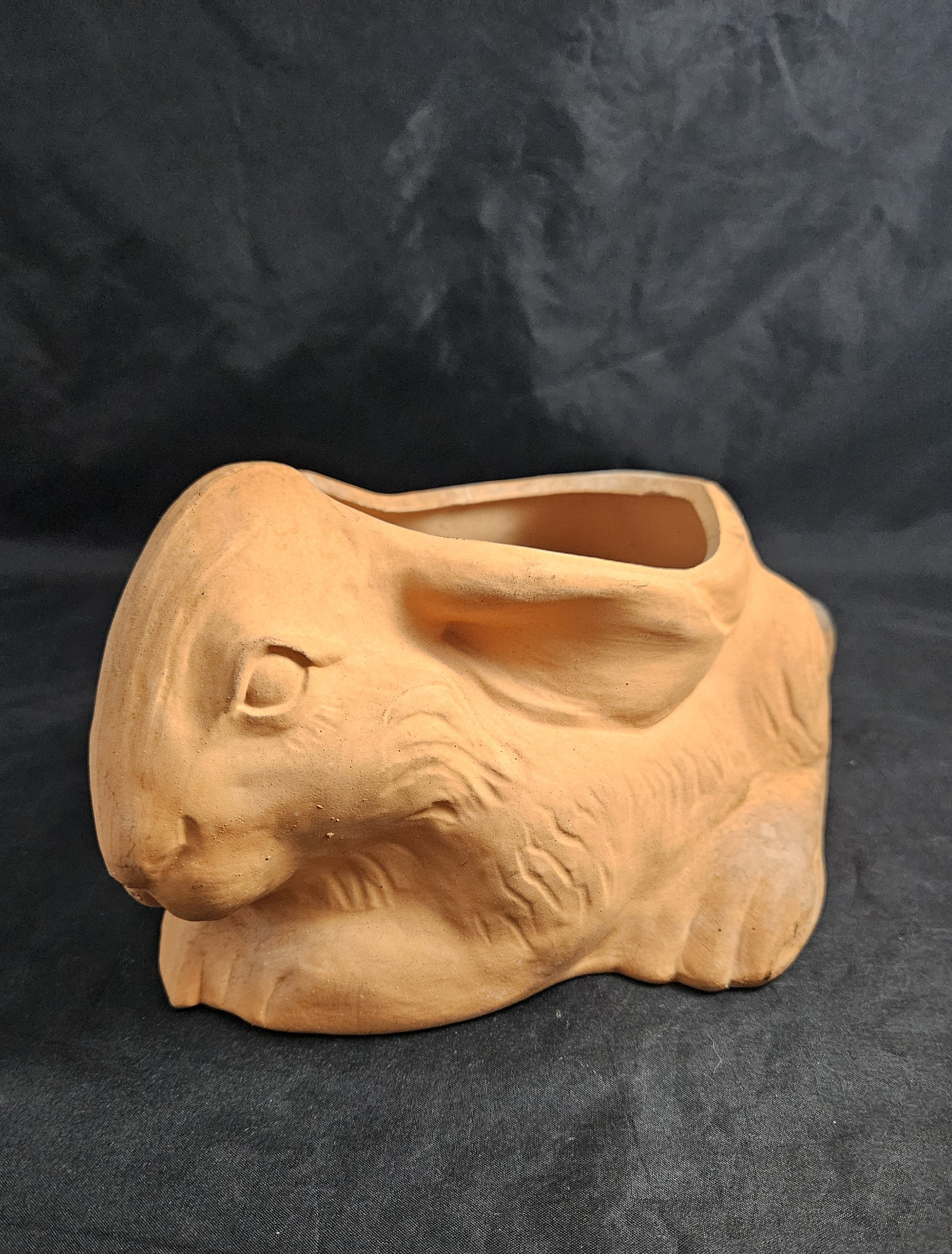 Vintage Terra Cotta Bunny/rabbit Planter - Etsy
