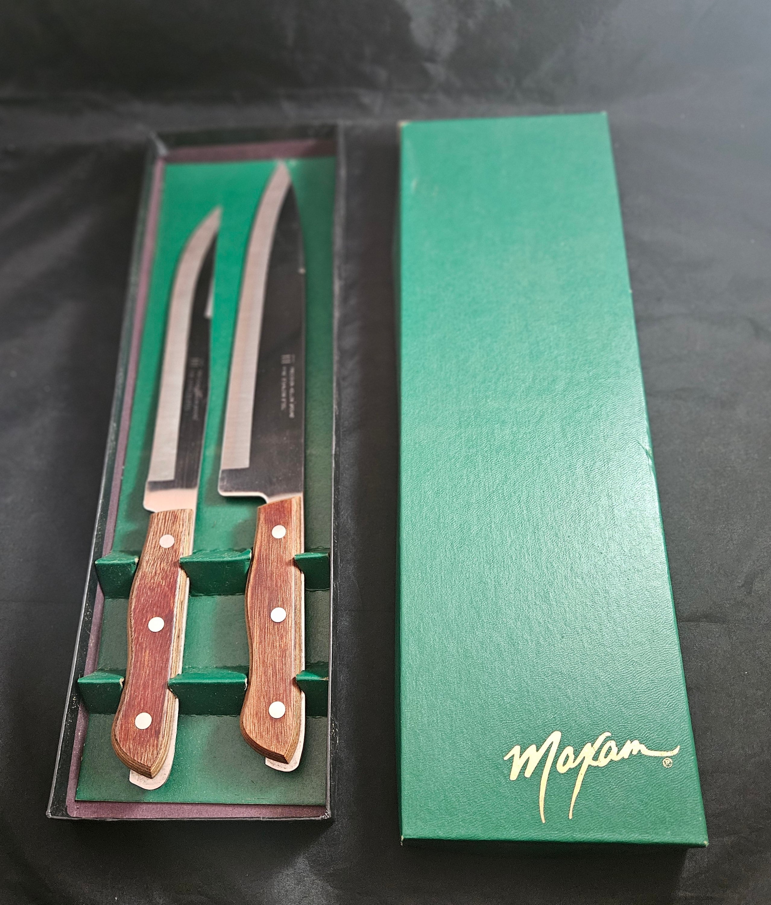 MAXAM Precision Hollow Ground Fine Stainless Steel Chef Carving Knives ...