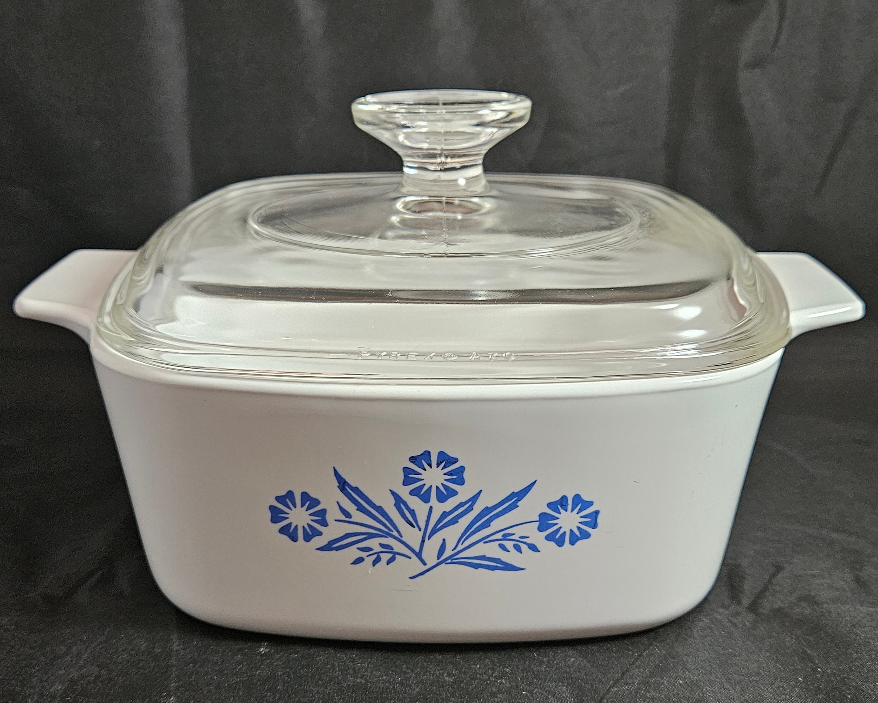 Vintage Corning Ware Casserole Baker, A 1 1/2 B, Size 1 1/2 Qt, blue ...
