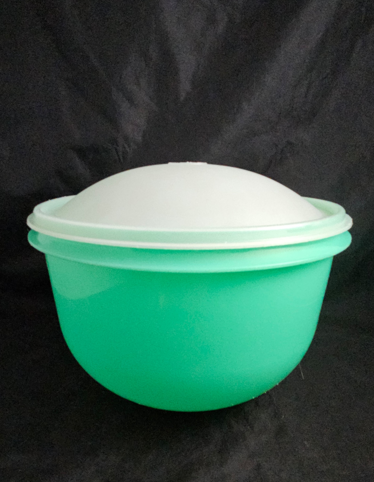 Jadeite Tupperware Lettuce Crisper Keeper 1424-3 With Domed Lid 1425-1 ...