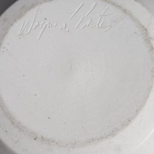 WAYNE BATES Sgraffito Studio Art Pottery Decorative Bowl Signed - Etsy