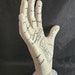 Figural Palmistry Reading Pottery Hand Crackle Finish Made in England ...