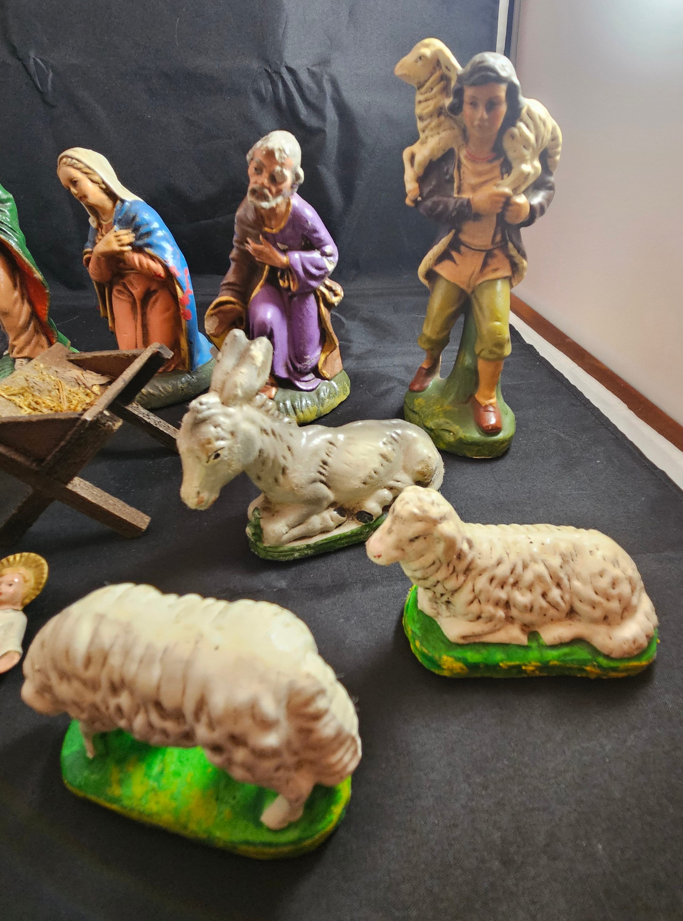 Antique Vintage West Germany Christmas Nativity Putz - Etsy