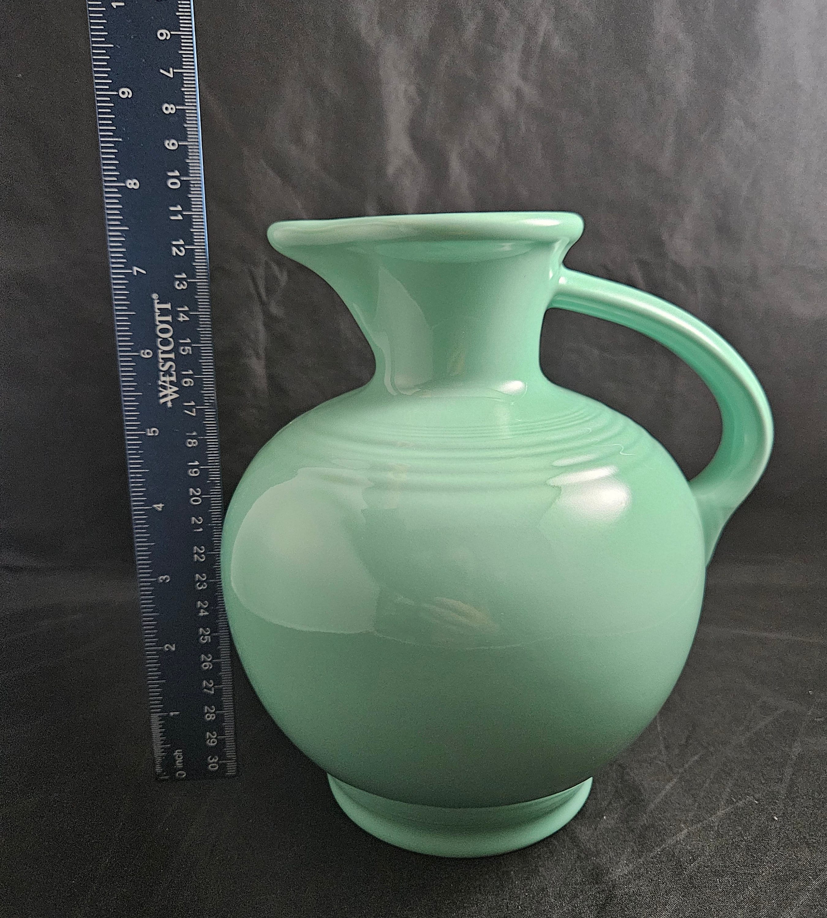 Vintage Homer Laughlin Fiesta Ware Open Carafe in Seamist Green ...
