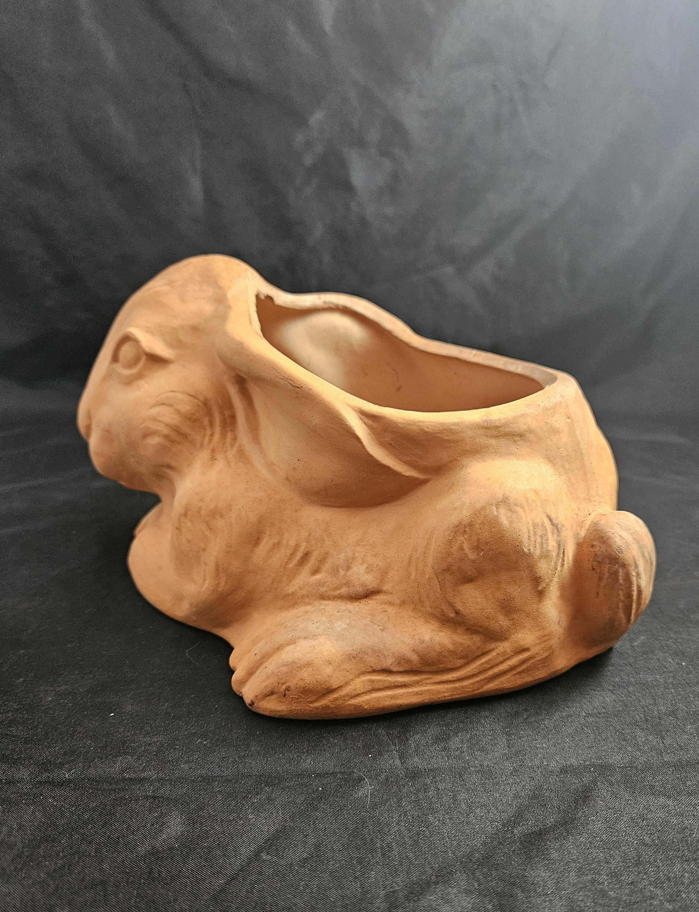 Vintage Terra Cotta Bunny/rabbit Planter - Etsy