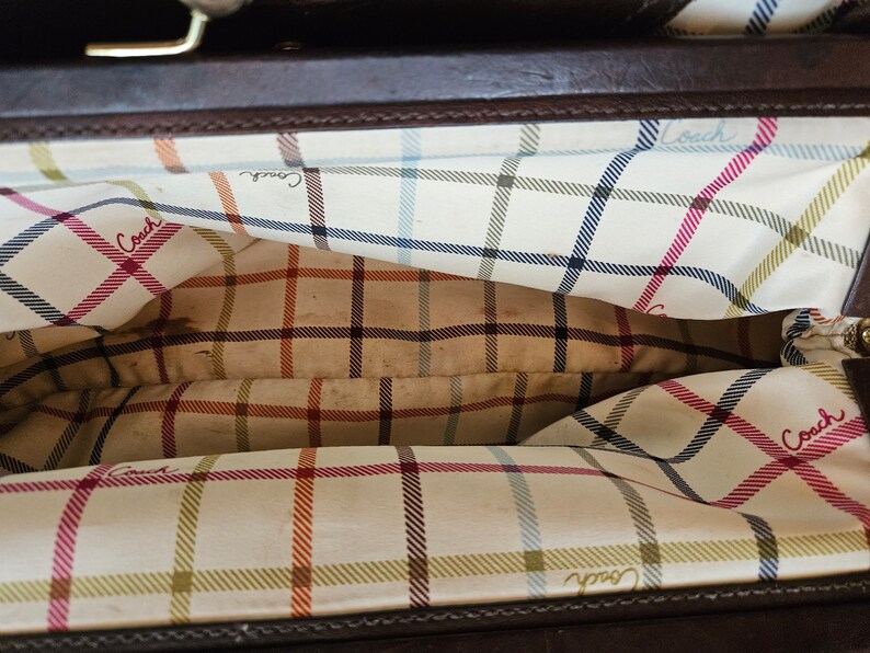 Coach Signature Ergo Shoulder Handbag B0869-12232 Purse Brown - Etsy