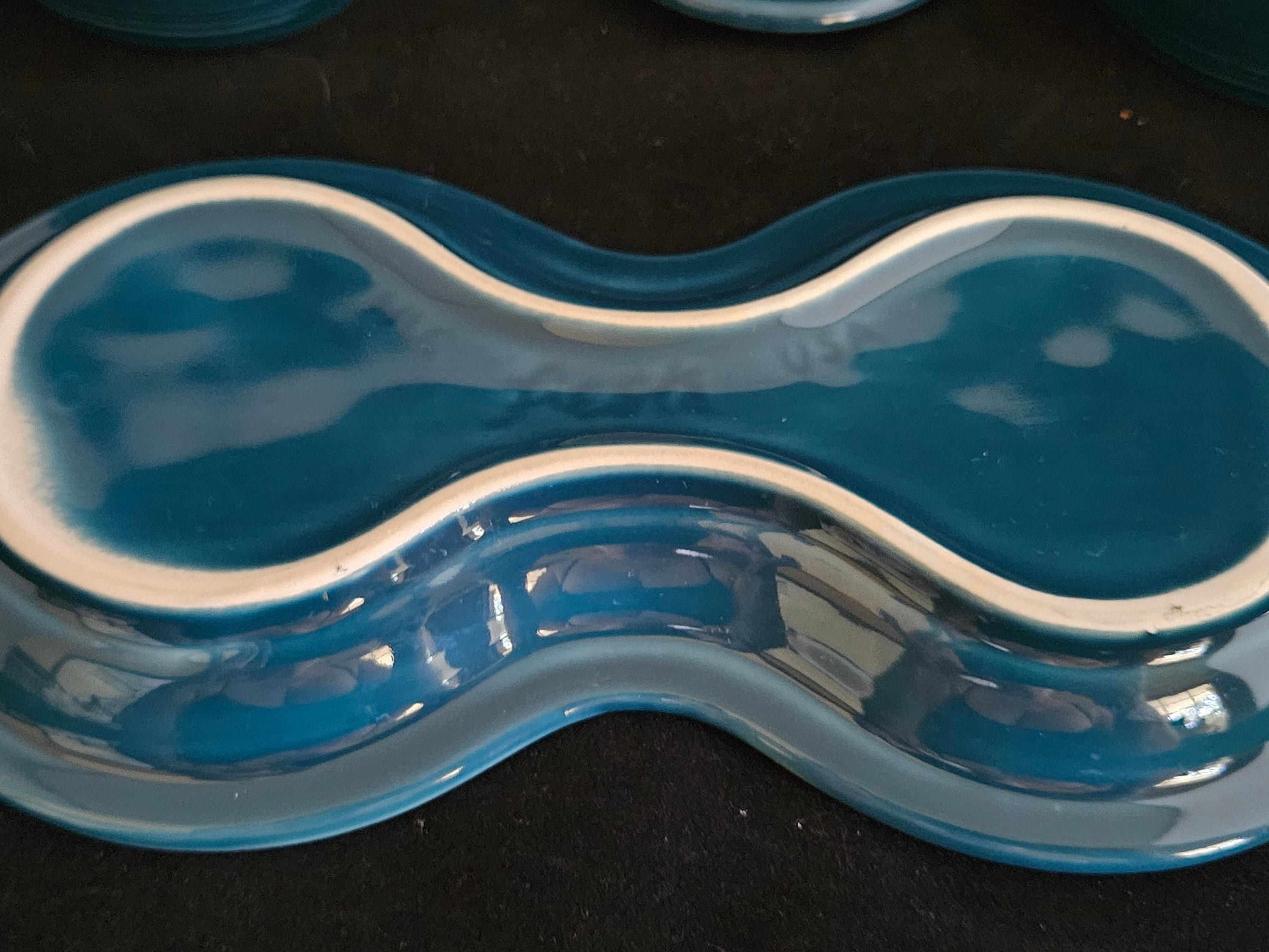 FIESTA P86 Cream and Sugar Set PEACOCK BLUE - Etsy