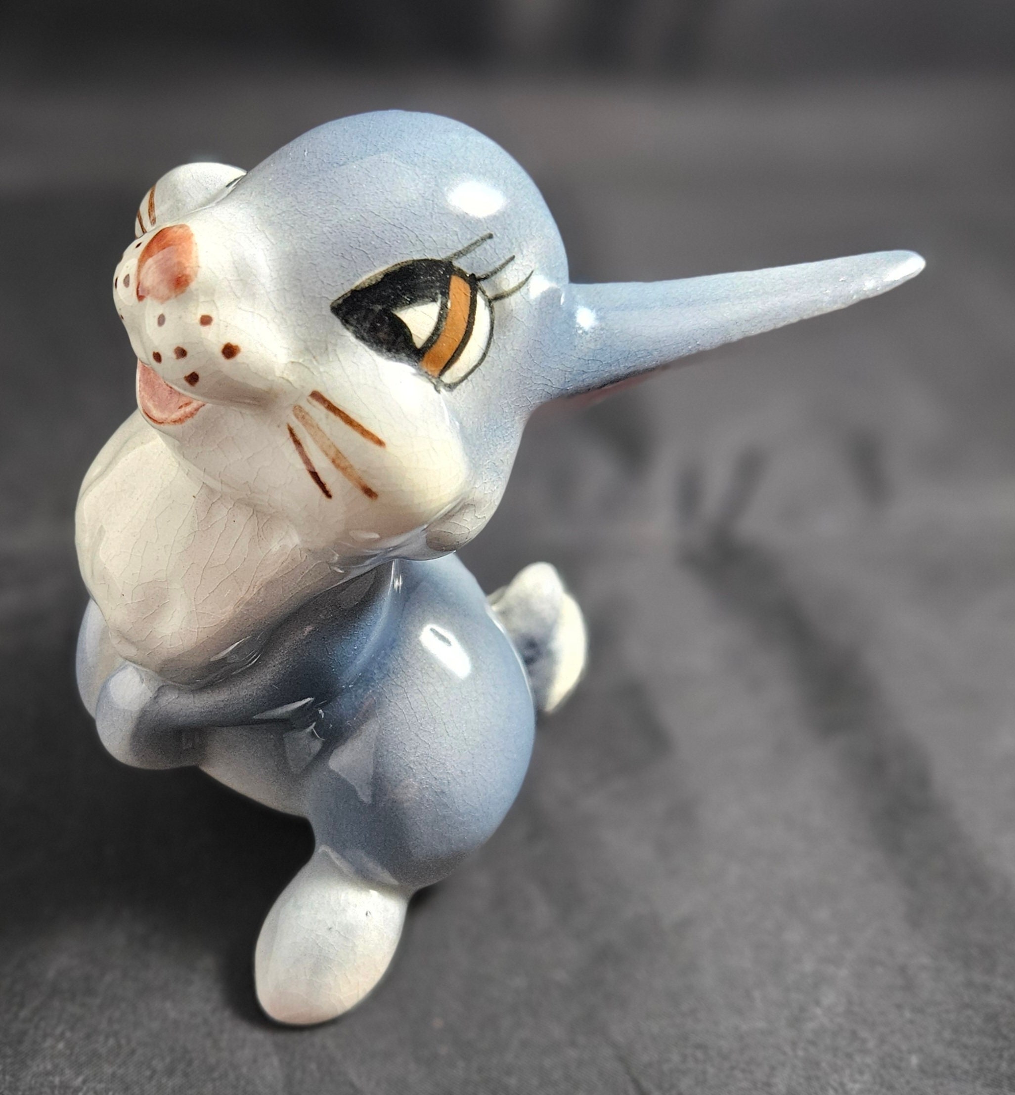 Vintage Thumper From Bambi Disney Evan K. Shaw/american Pottery - Etsy