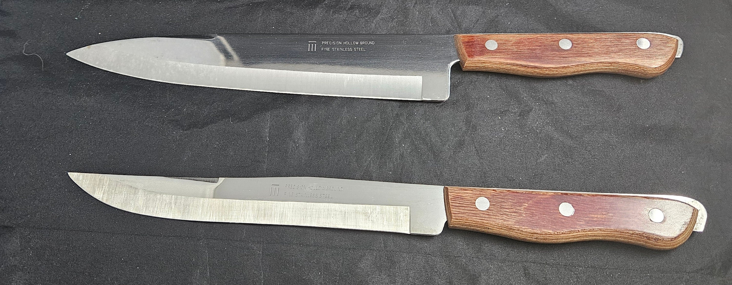 MAXAM Precision Hollow Ground Fine Stainless Steel Chef Carving Knives ...