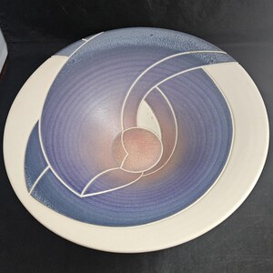 WAYNE BATES Sgraffito Studio Art Pottery Decorative Bowl Signed - Etsy