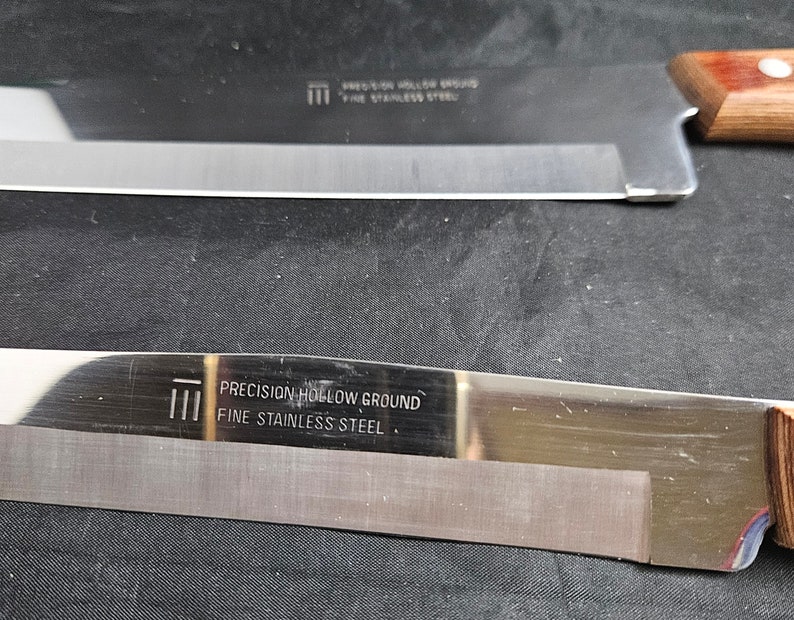 MAXAM Precision Hollow Ground Fine Stainless Steel Chef Carving Knives ...