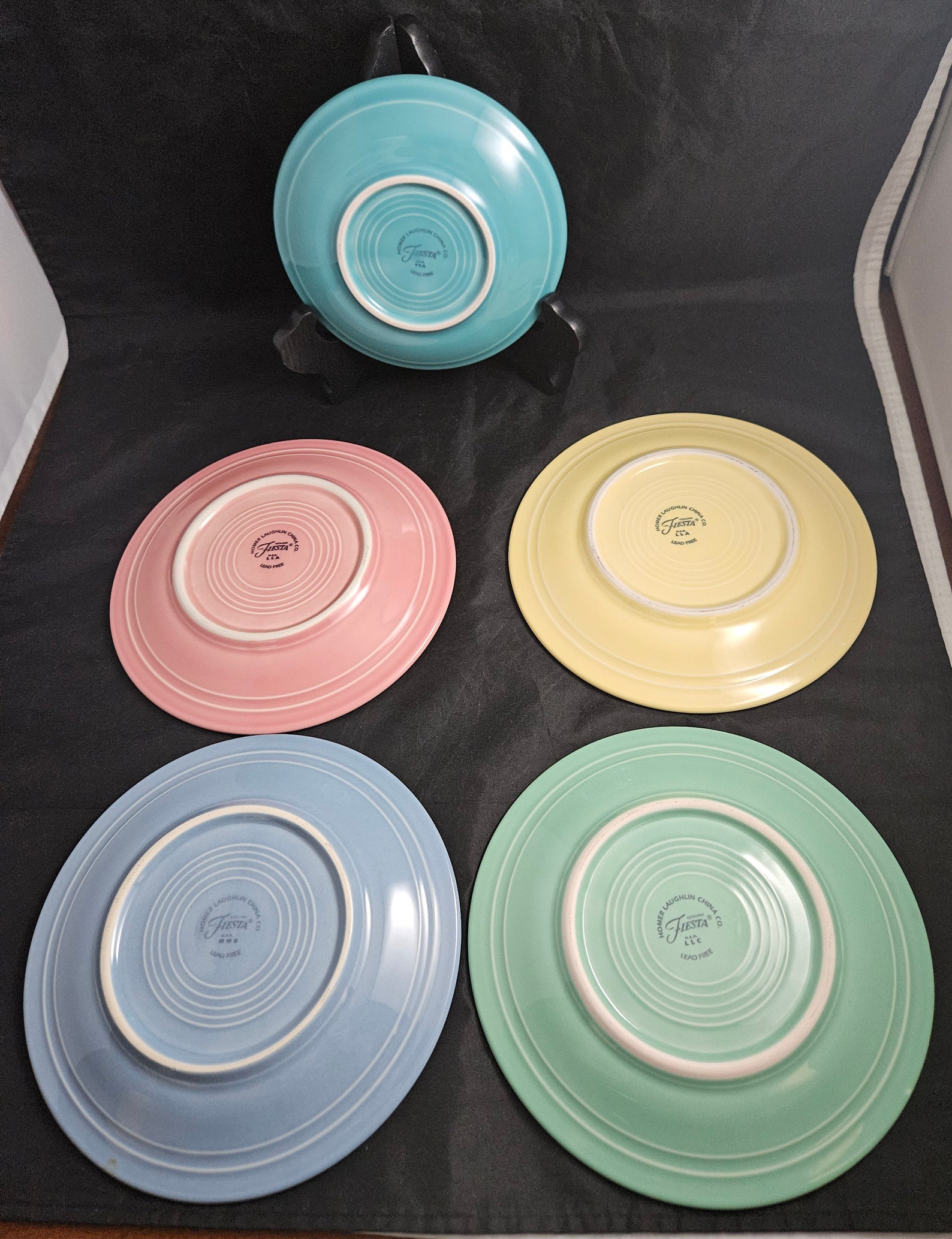 Vintage Fiesta Ware Various Pieces and Colors 80s, 90s, 2000's Chop ...