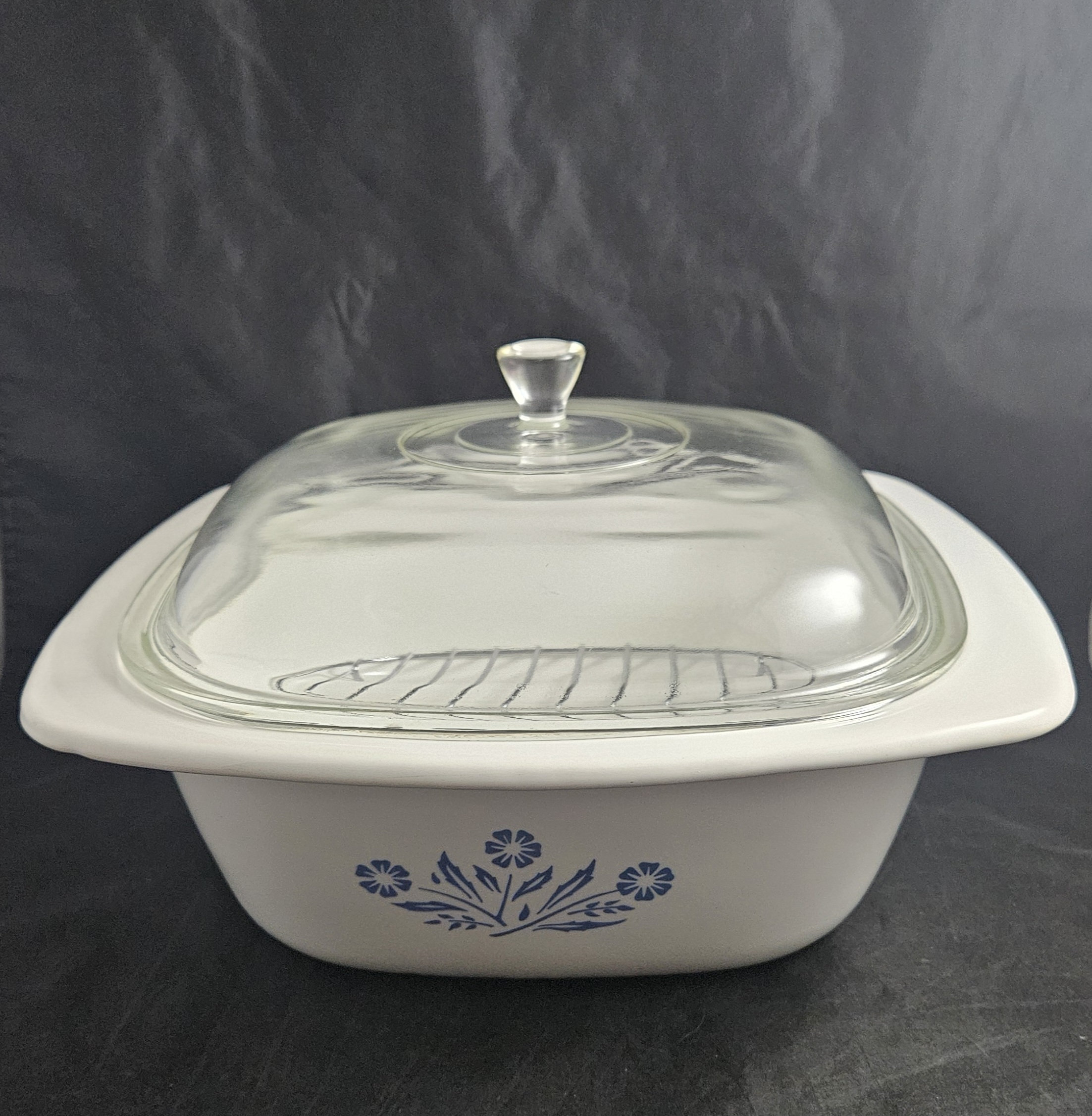 Vintage Mid-century Corning Ware Blue Cornflower, Dutch Oven, Block ...