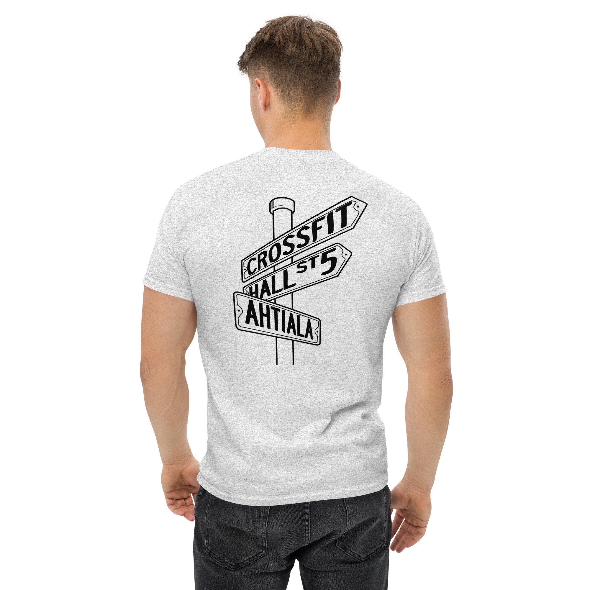 Men's Classic Tee - Logo in the Back - Etsy