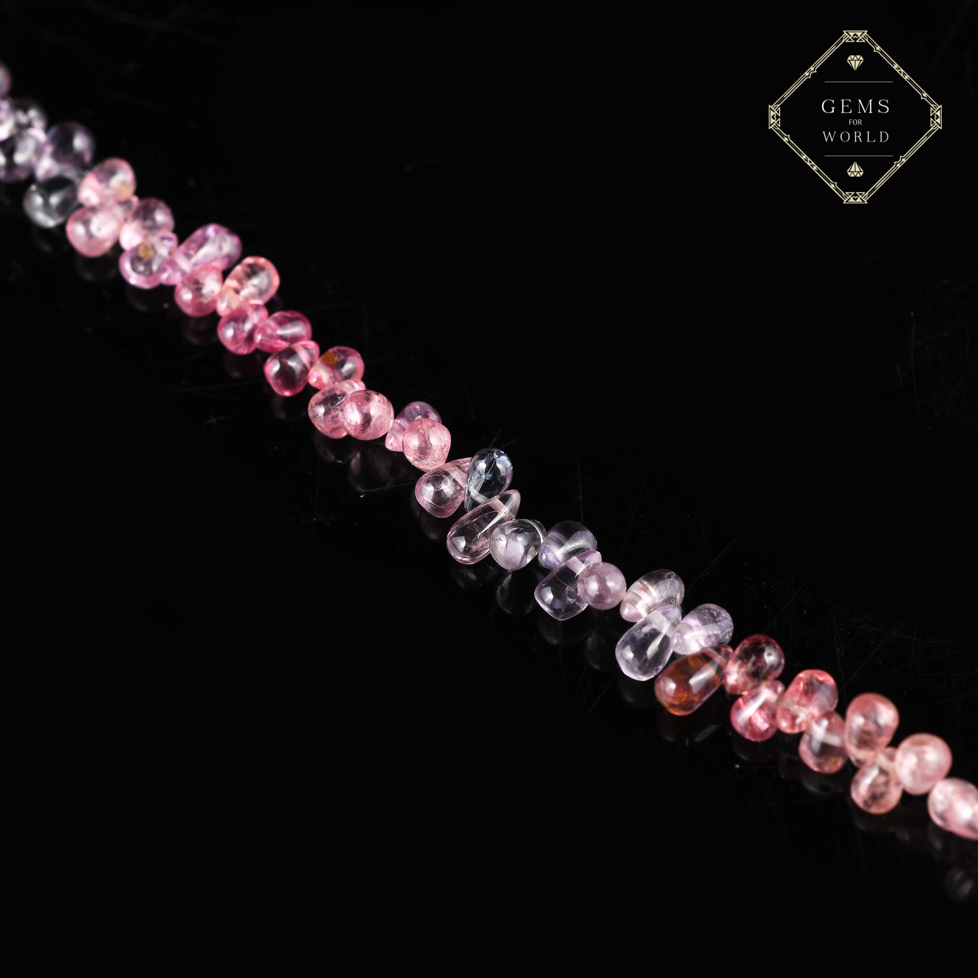 Multi Spinel Plain Drop Shape Beads AAA Quality Multi Color - Etsy