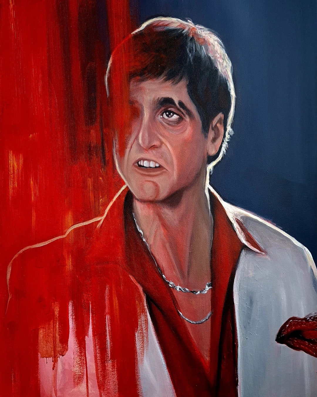 Scarface Original Painting on Acrylic - Etsy