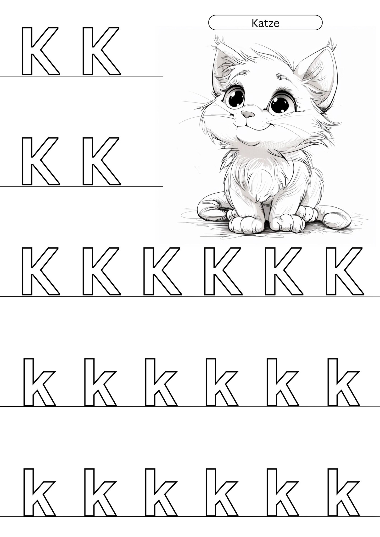 Children's ABC Coloring Book | A4 | Alphabet Coloring Book With Animals ...