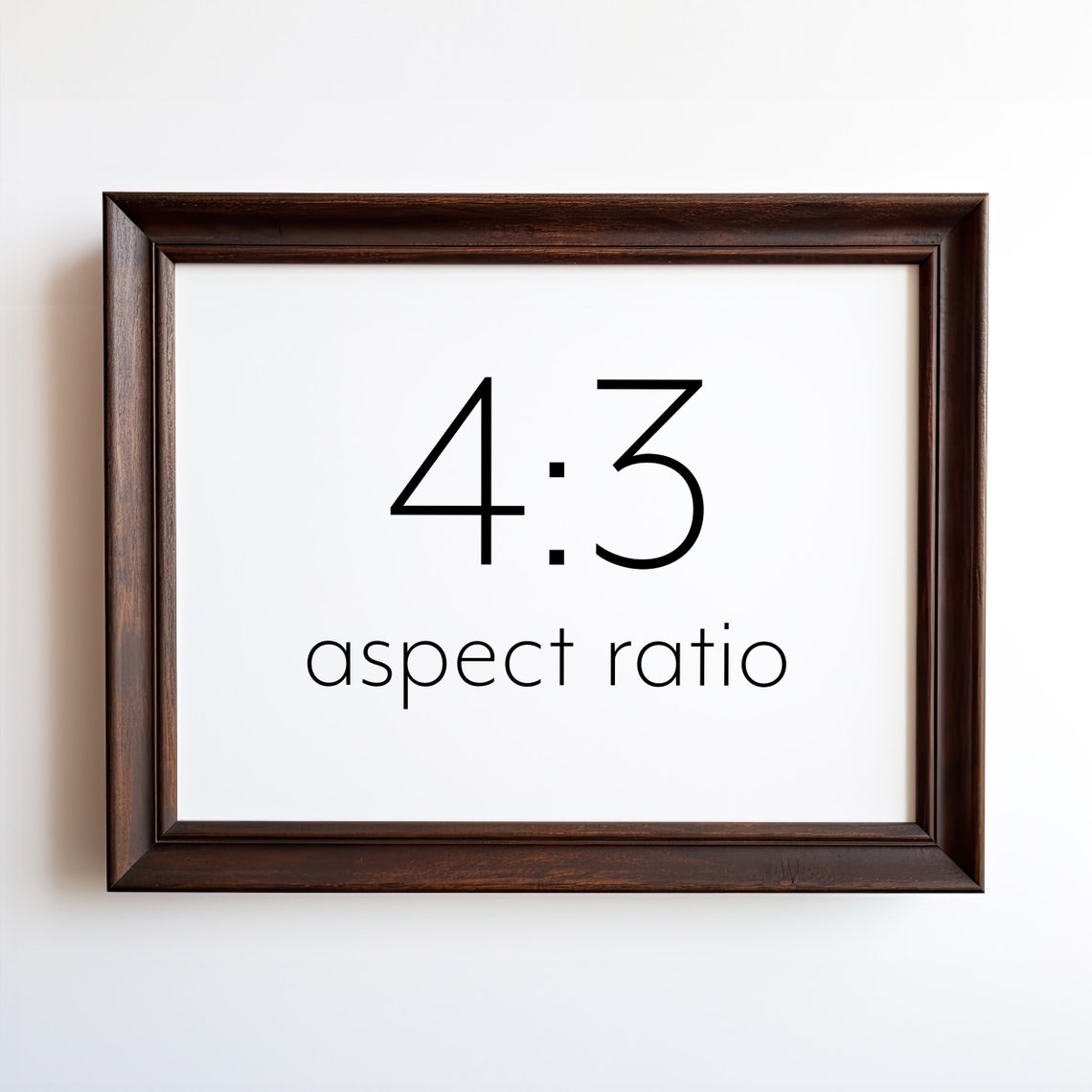 Horizontal Wood Frame Mockup, Vintage Frame Mockup for Photoshop + JPG ...