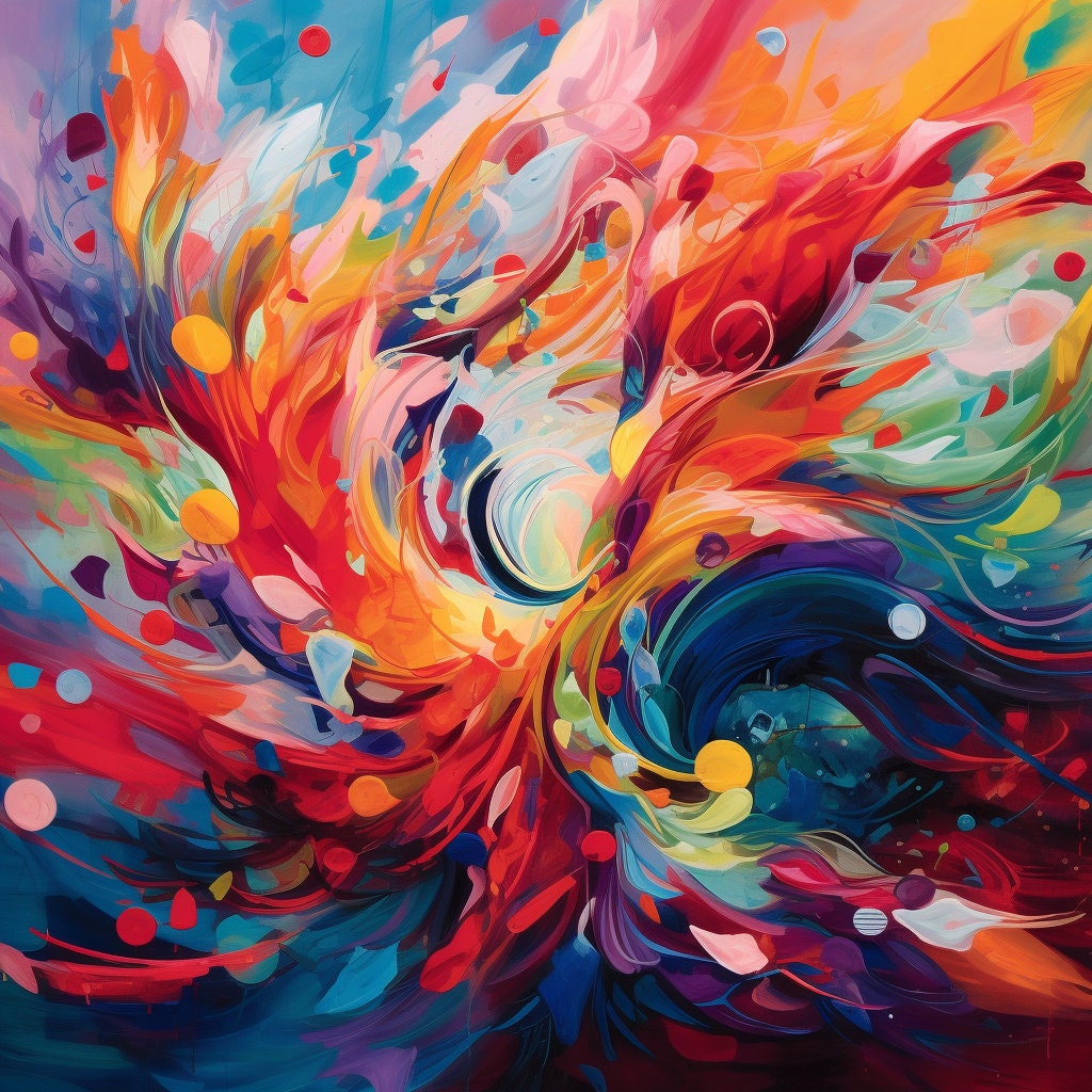 PLR 100 Midjourney Prompts Abstract Art MRR Rights Resell Etsy