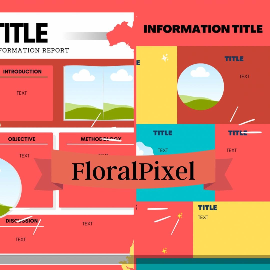 INFORMATION POSTER TEMPLATE - Etsy