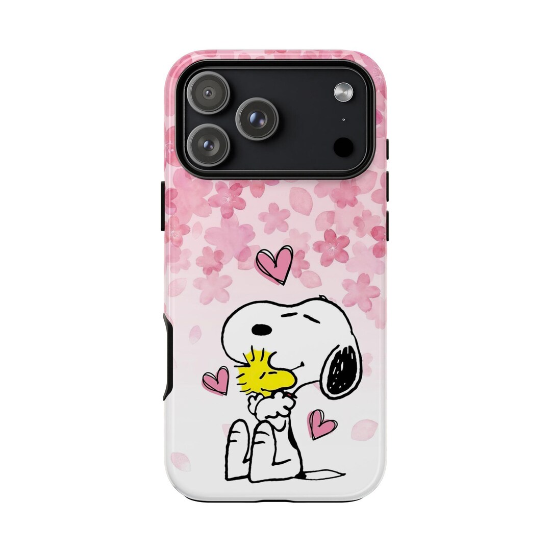 Snoopy Dog Phone Case for iPhone 17 16 15 14 13 12 11 Pro Max, Samsung ...