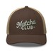 Matcha Club Embroidered Trucker Cap | Aesthetic Green Tea Hat - Etsy