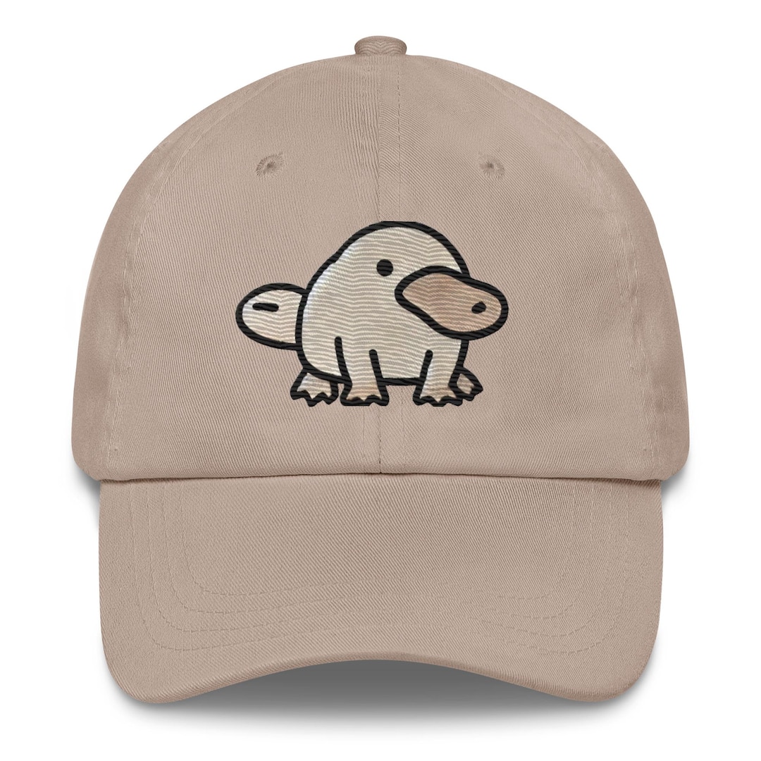 Embroidered Australian Platypus Dad Hat Great Adventurous Wildlife Gift ...