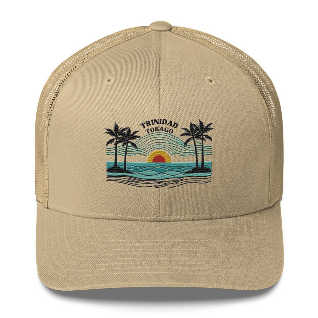 Trinidad and Tobago Island Paradise Trucker Cap - Etsy