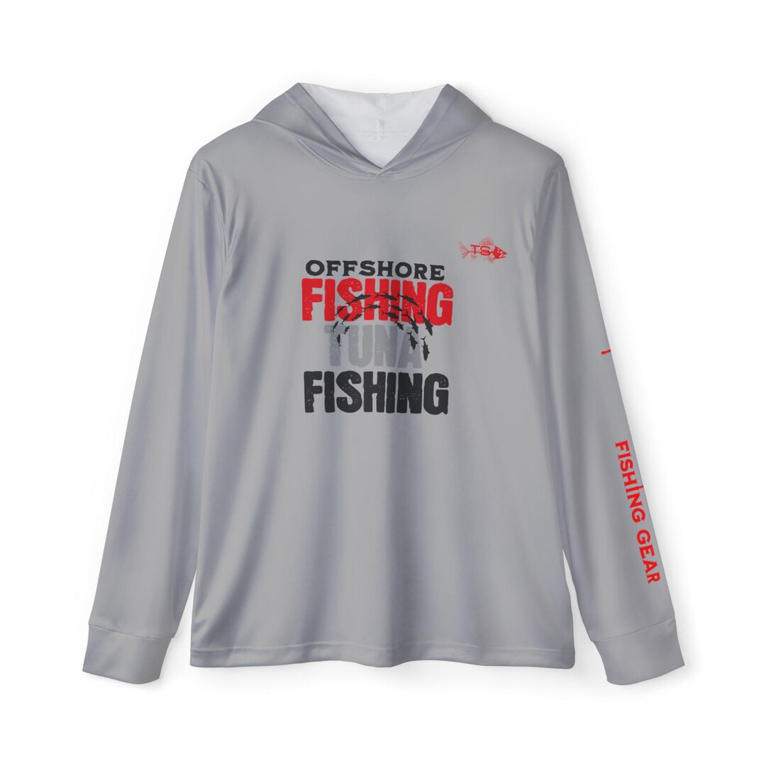 Offshore Tuna Fishing Unisex Performance Hoodie, 100% Polyester ...